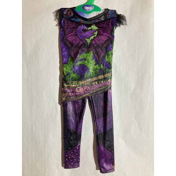 Disney | Costumes | Disney Descendants 2 Girls Plus 2 Piece Halloween ...